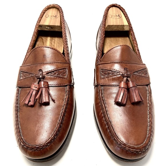 Allen Edmonds | Shoes | Allen Edmonds Maxfield Brown Leather Tassel Toe ...